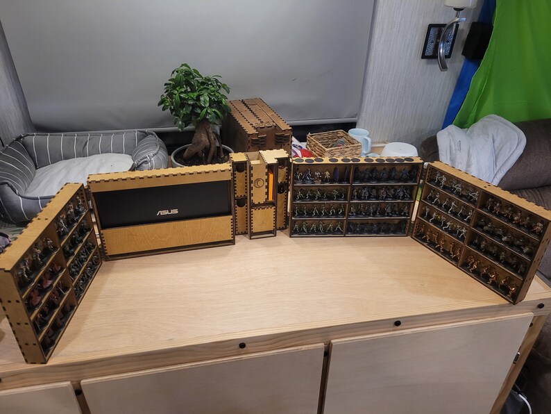 D&D DM Screen laser Cut Files - Etsy