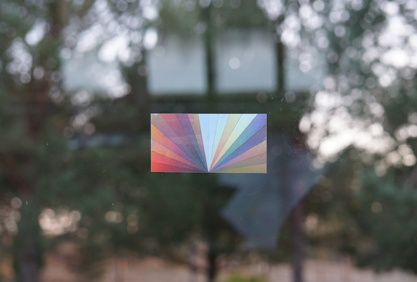 Sunrise Suncatcher, Holographic Sticker, Sun Catcher Decal, Rainbow ...