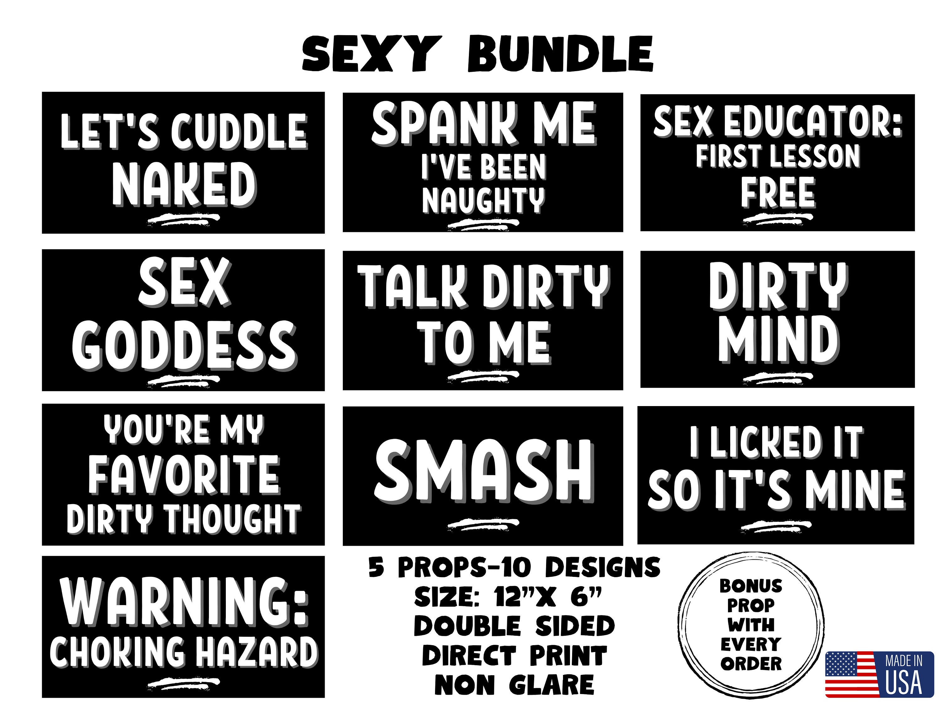 Sexy Bundle Photo Booth Props 360 Photo Booth Props Custom - Etsy