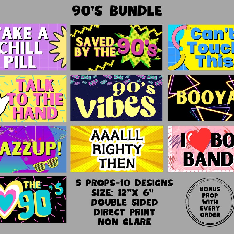 90s Props - Etsy