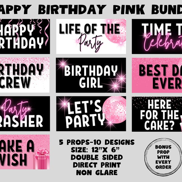 Pink Photo Booth - Etsy