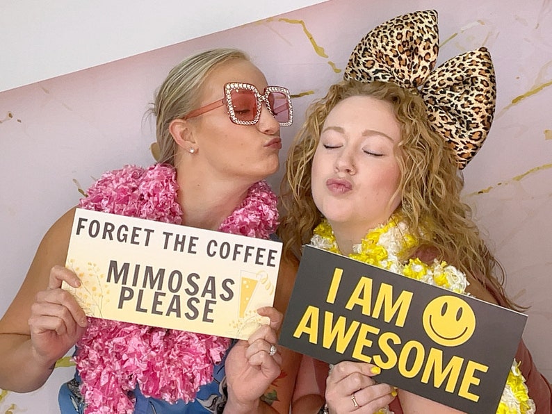 Empowering Women Bundle Photo Booth Props 360 Photo Booth - Etsy