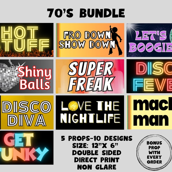 70s Photo Props - Etsy