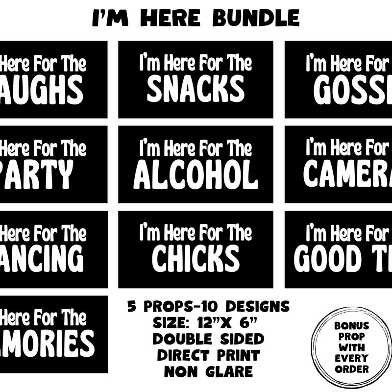 Funny Photo Booth - Etsy