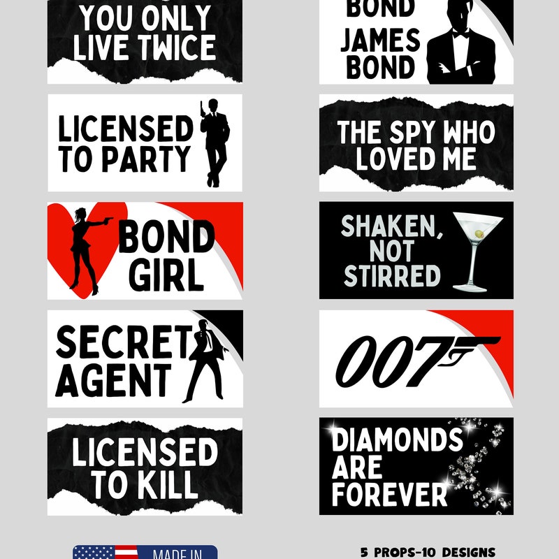 James Bond - Etsy