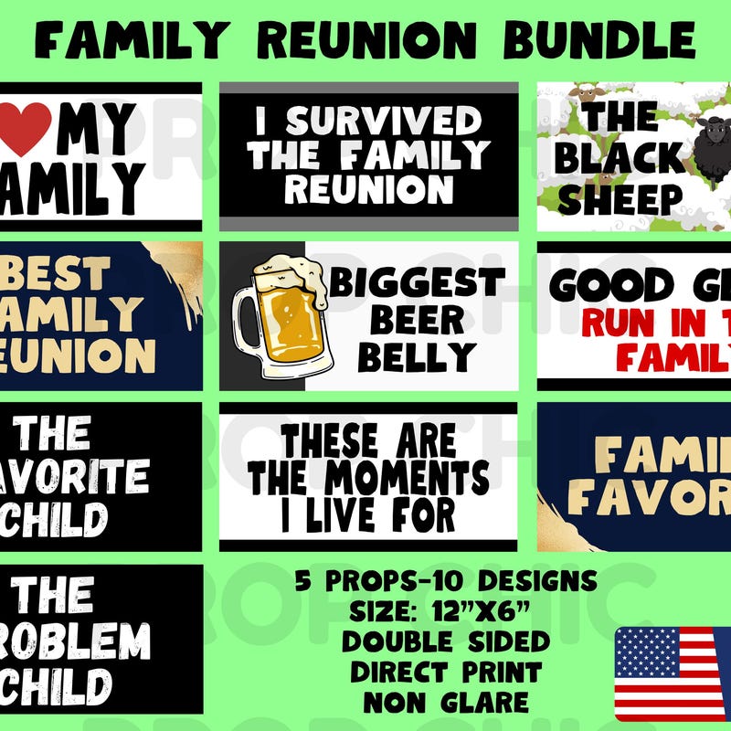 Family Photos Prop - Etsy