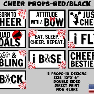 Cheer Bundle, Photo Booth Props, 360 Photo Booth Props, Custom ...