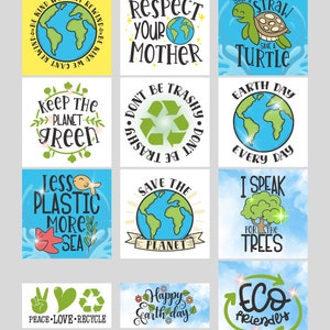 Earth Day Bundle, Photo Booth Props, 360 Photo Booth Props, Custom ...