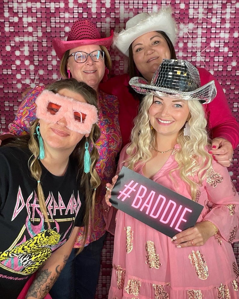 Party Photo Booth Props, Funny Sayings, Double Sided, 5 Piece Set - Etsy