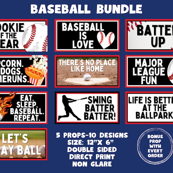 Baseball Photo Booth - Etsy