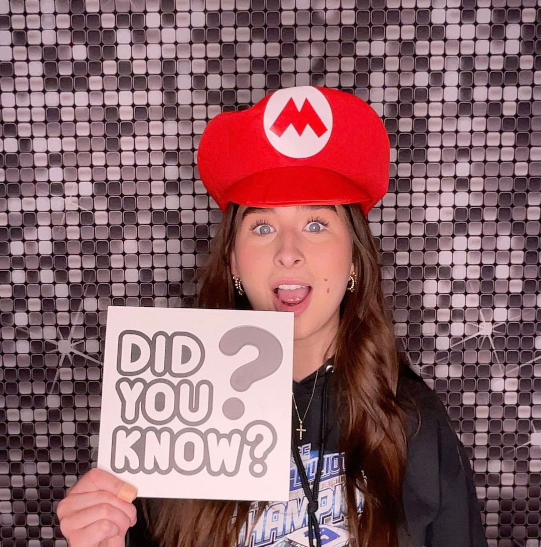 Trivia Night Photo Booth Props, Double Sided, Party Events - Etsy