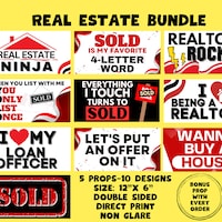 House Photo Booth Frame, New Home Photobooth Frame, Real Estate Agent ...