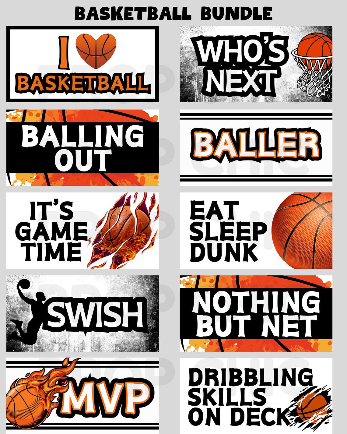 Basketball Photo Booth Props, Sports Party Decorations - Etsy