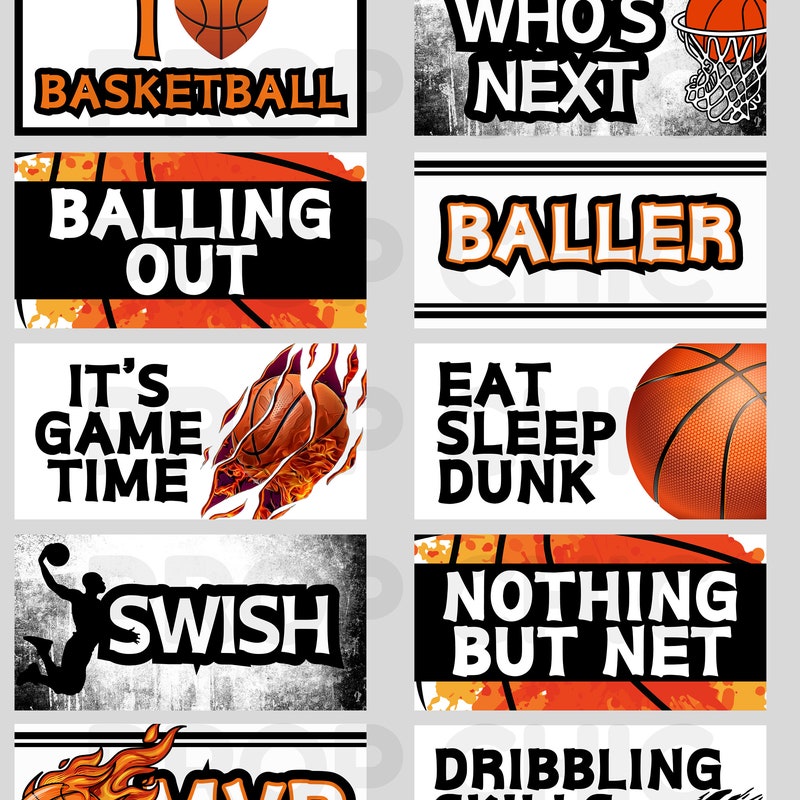 Basketball Theme Props - Etsy