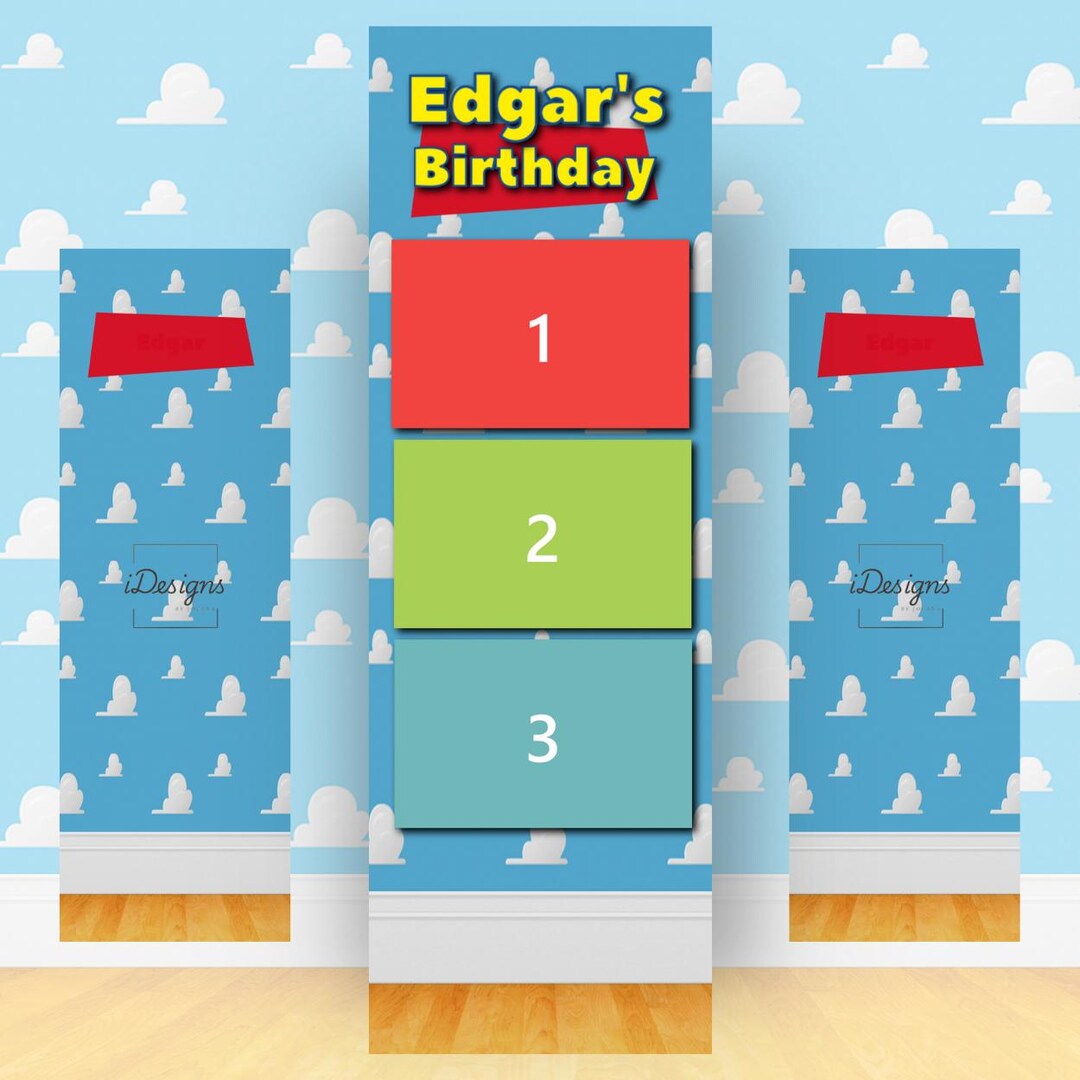Toy Story Theme Template - Etsy