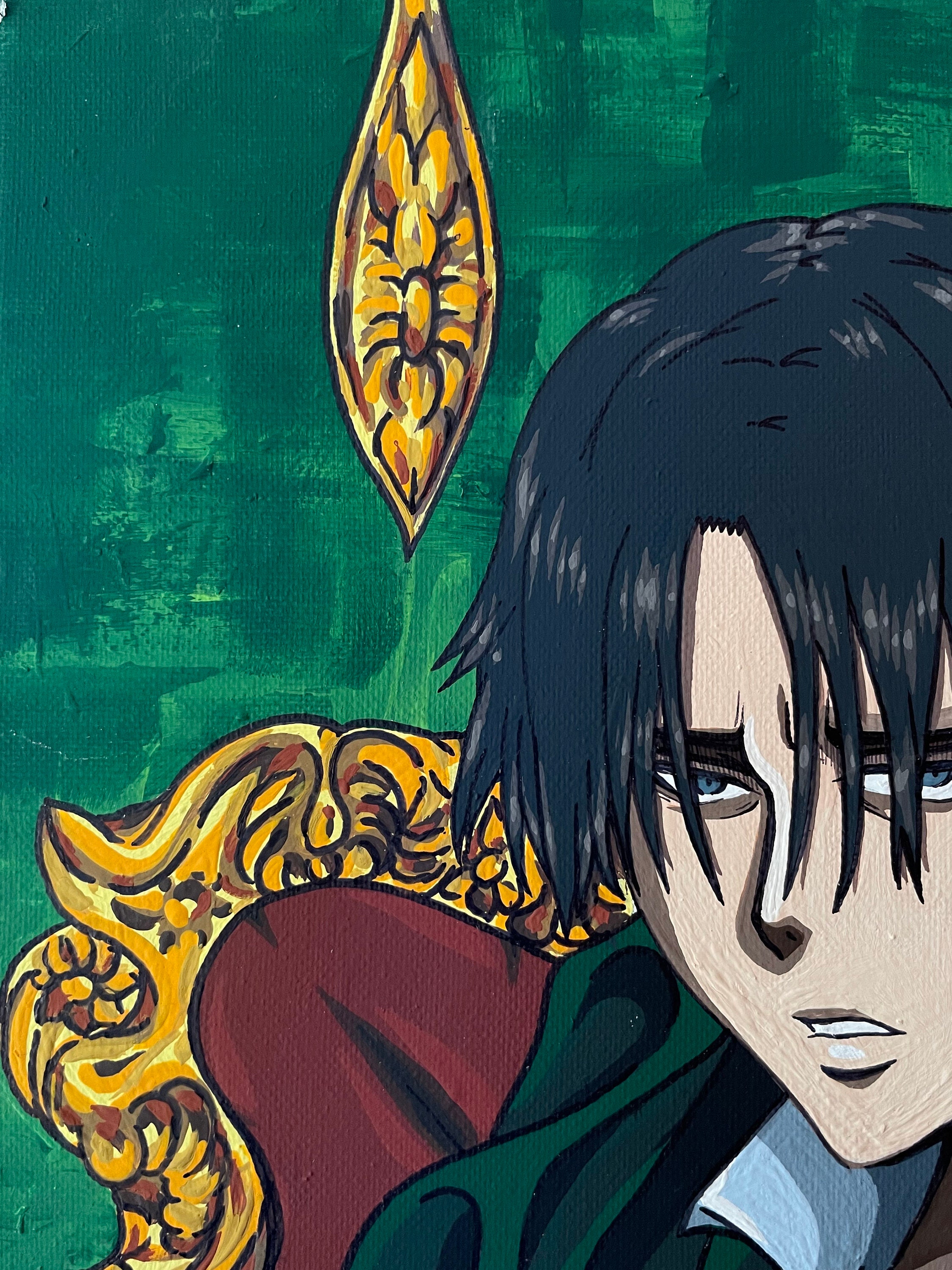 Levi Ackerman Painting - Etsy