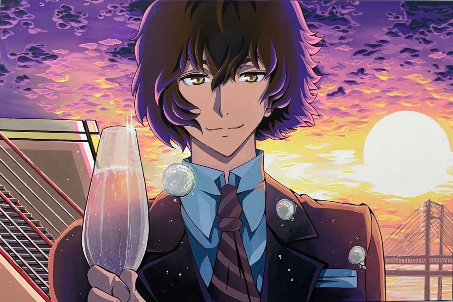 Dazai Osamu Painting - Etsy
