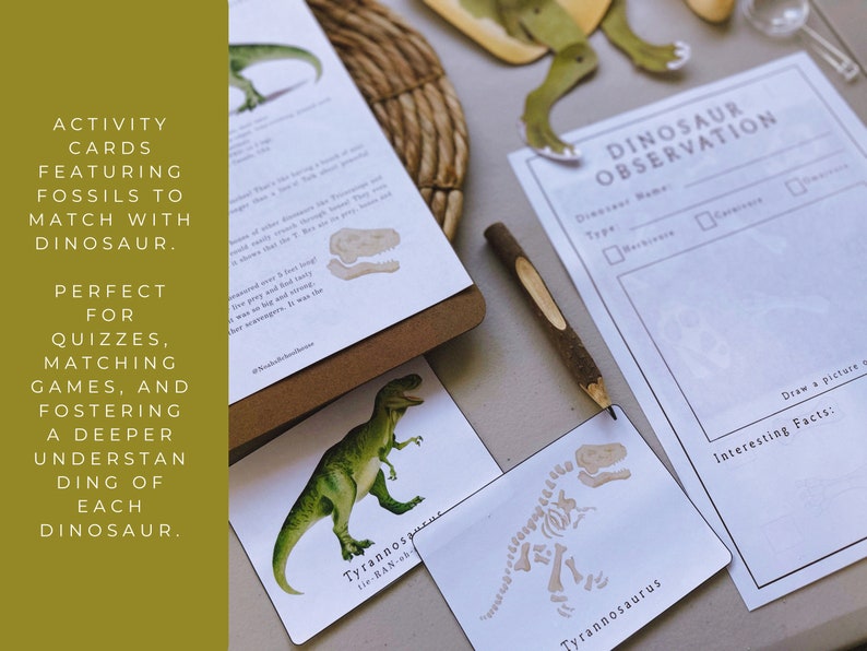 Printable Dinosaur Unit Study | Homeschool | Supplemental Study - Etsy ...