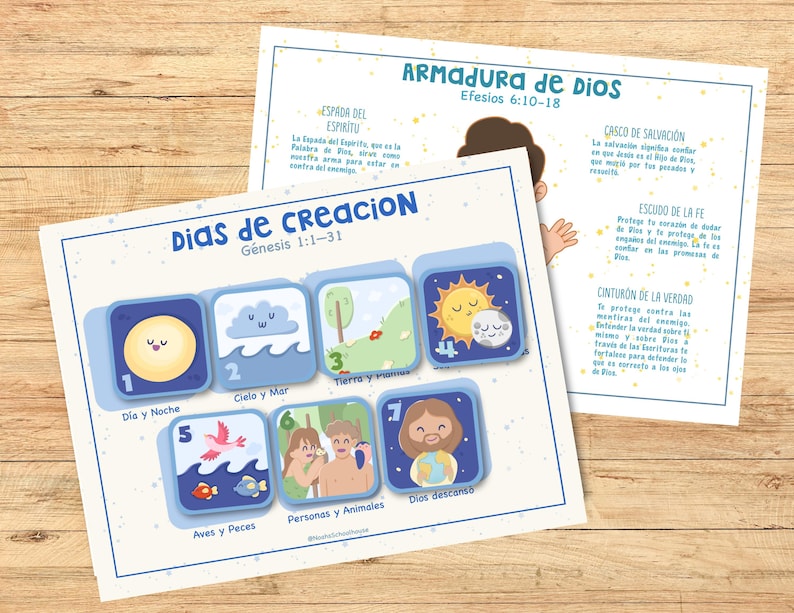Printable Mi Aventura Biblica Spanish Binder Activity | Preschool ...