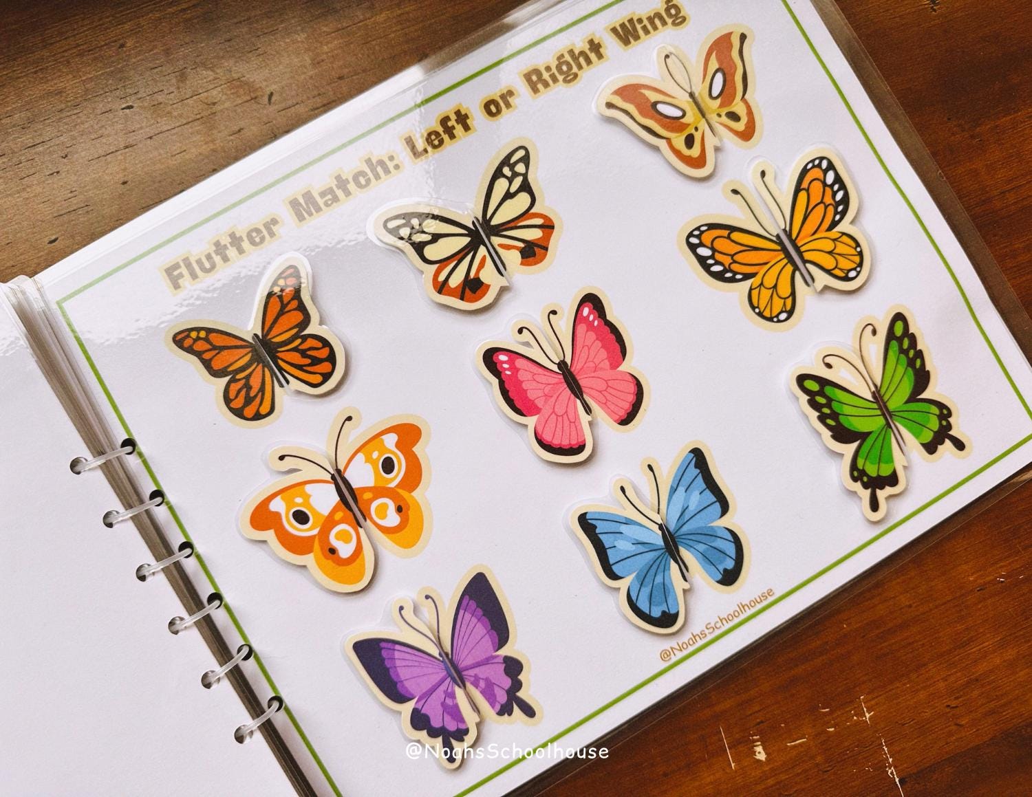 Printable My Garden Busy Book, Binder Activity | Preschool Activity ...