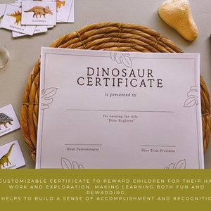 Printable Dinosaur Unit Study | Homeschool | Supplemental Study - Etsy