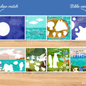 Creation Story Activity: Homeschool Unit Study (digital Download) - Etsy