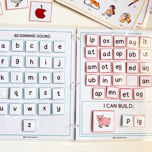 Printable Word Family for Beginning Readers Activity | Homeschool | Pre ...