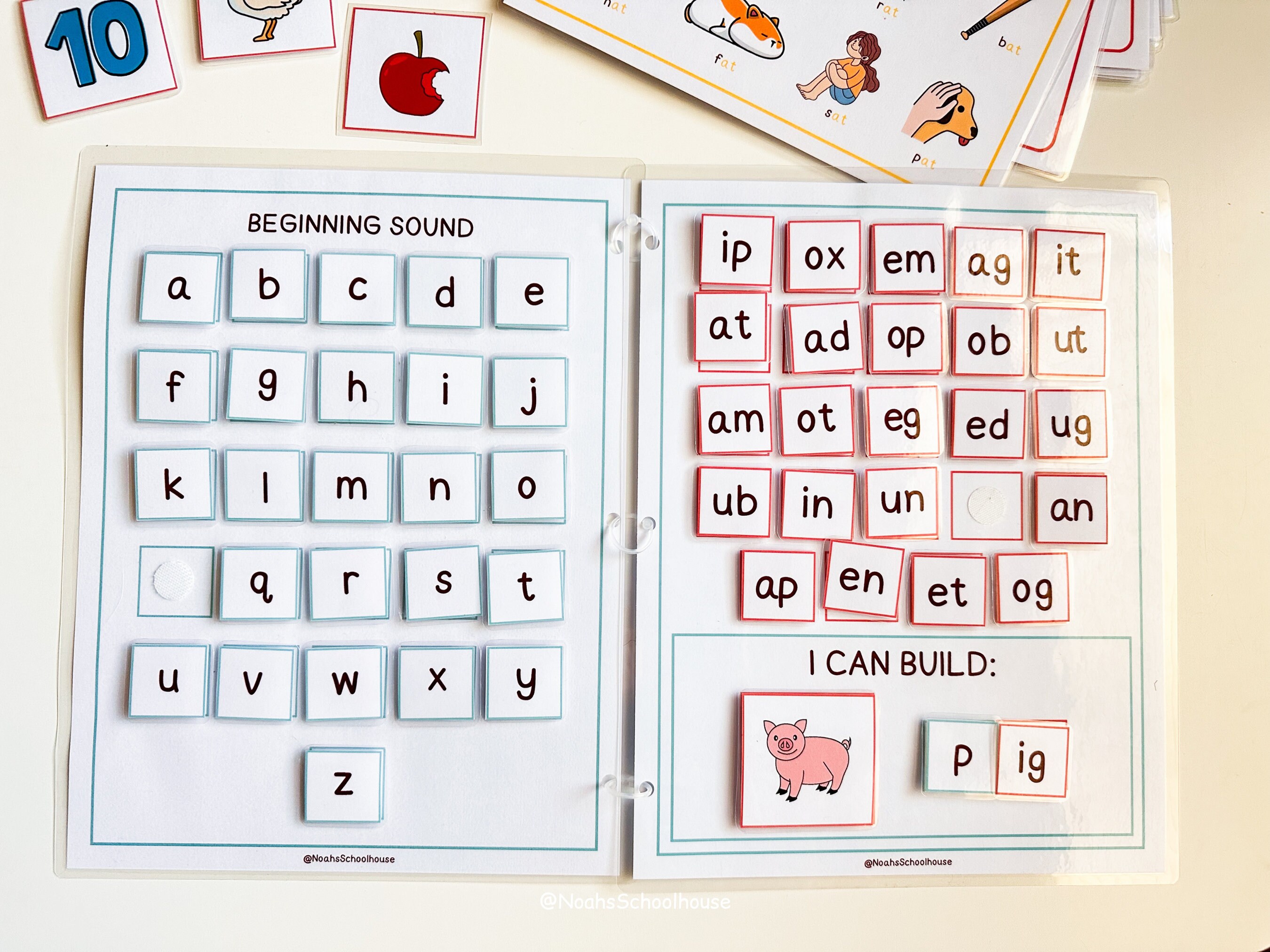 Printable Word Family for Beginning Readers Activity | Homeschool | Pre ...