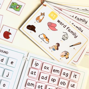 Printable Word Family for Beginning Readers Activity | Homeschool | Pre ...
