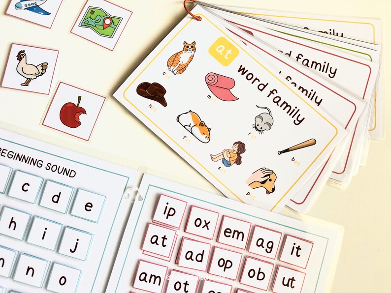 Printable Word Family for Beginning Readers Activity | Homeschool | Pre ...