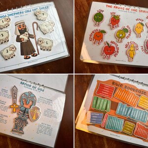 Printable Bible Busy Book, Binder Activity | Preschool Activity ...