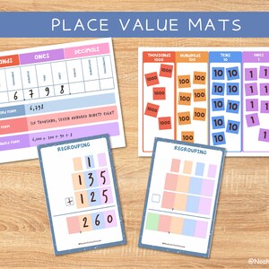 Printable Place Value Activity | Homeschool | Elementary Math | Grade ...