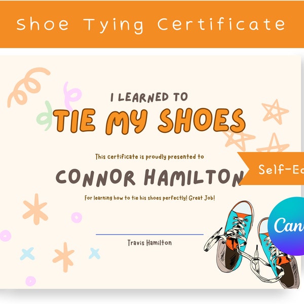 Homeschool Award Certificate Template - Etsy