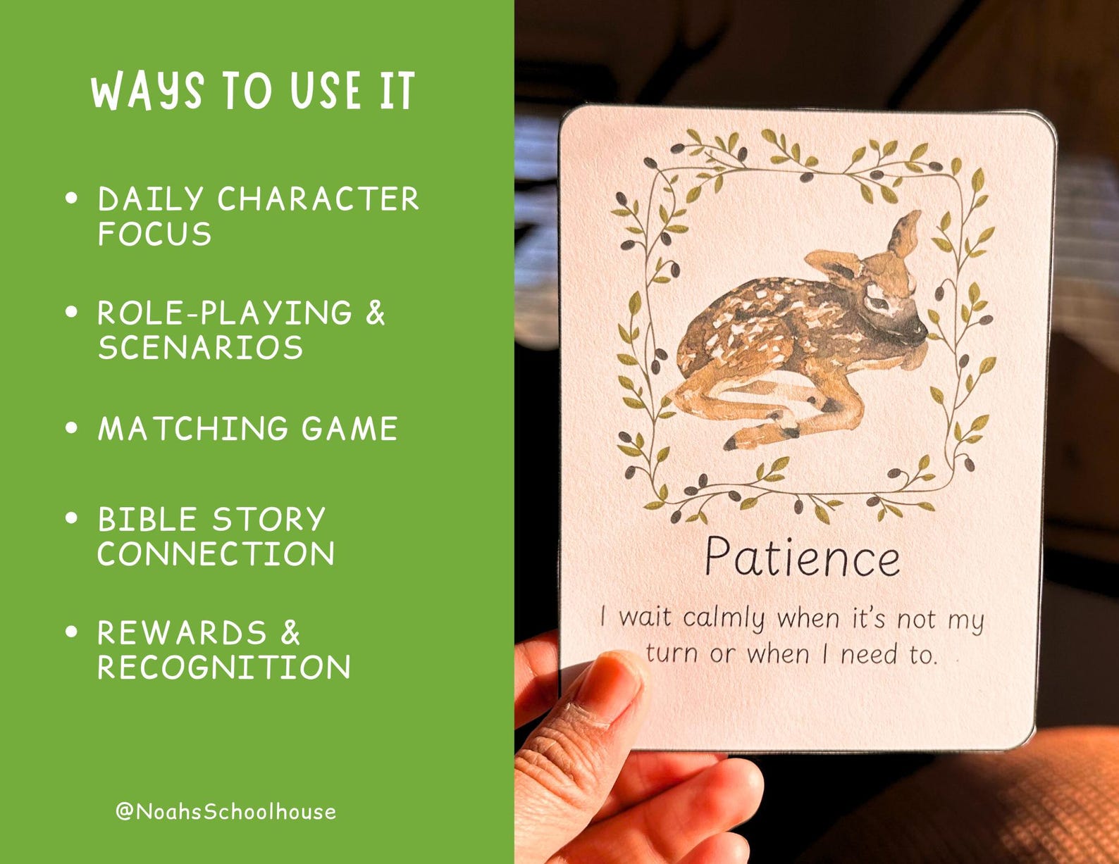 Printable Core Values and Character Traits Cards | Garland | Nursery ...
