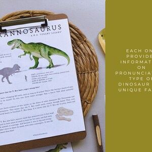 Printable Dinosaur Unit Study | Homeschool | Supplemental Study - Etsy
