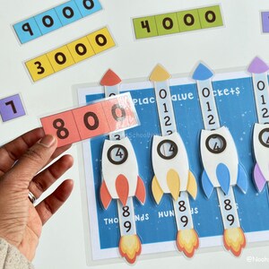 Printable Place Value Activity | Homeschool | Elementary Math | Grade ...