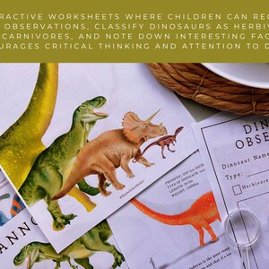 Printable Dinosaur Unit Study | Homeschool | Supplemental Study - Etsy