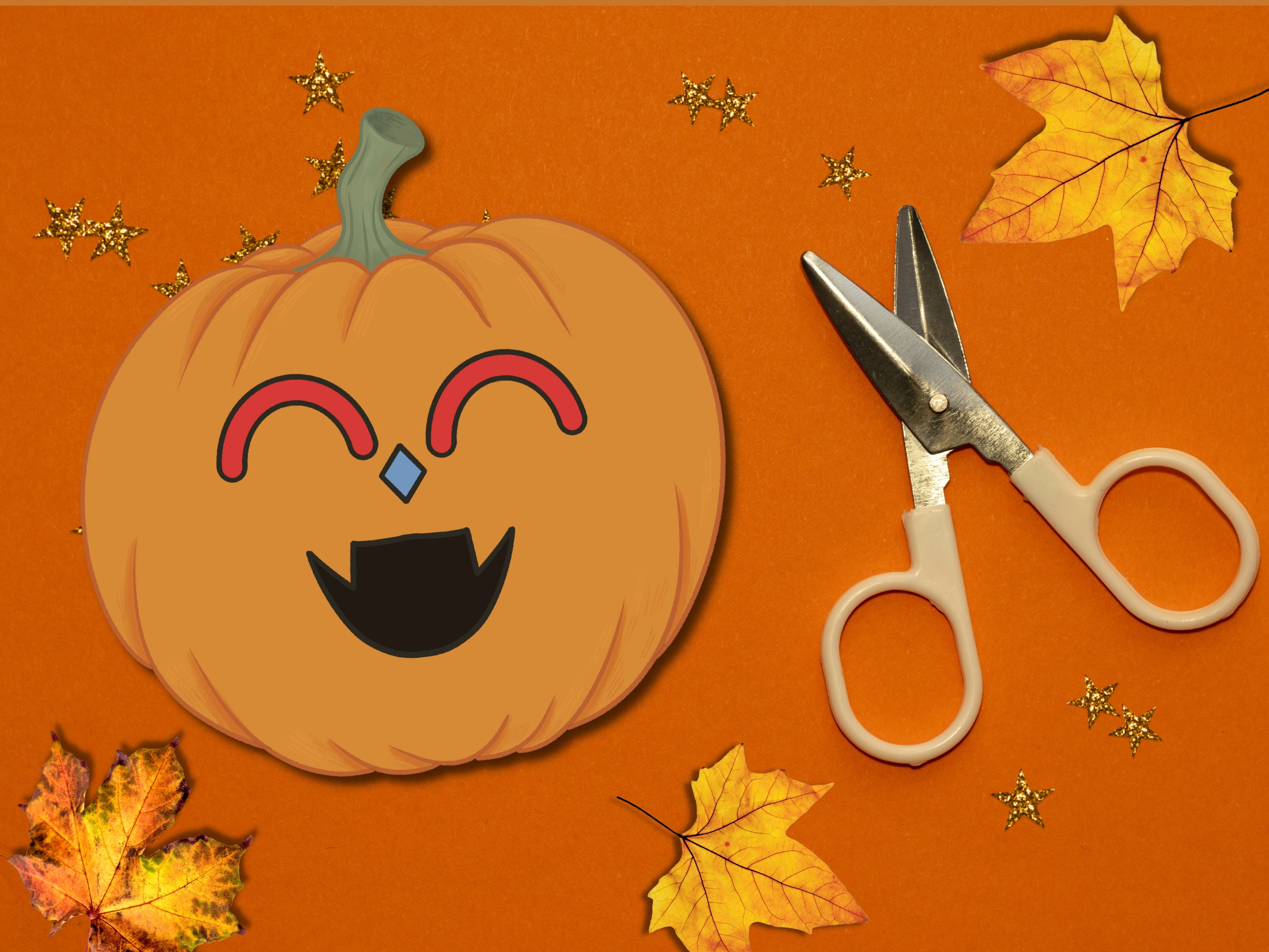 Printable Decorate A Pumpkin Fall Activity | Preschool Activity ...