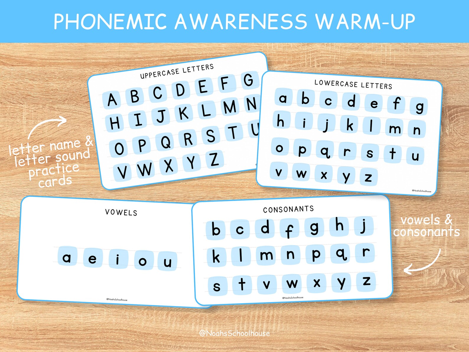 Printable Phonemic Awareness Warm-up | Homeschool | Pre-k Activities ...