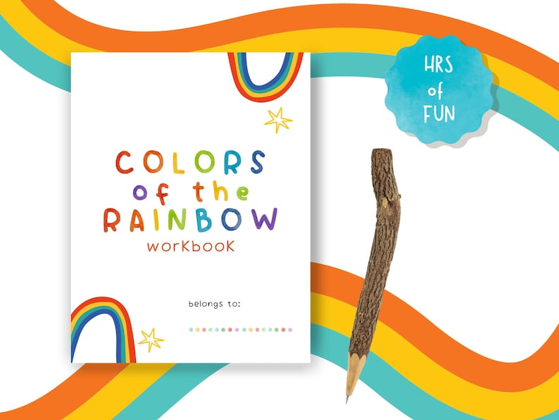 Printable Colors Workbook Homeschool Learning Materials, Color Mixing ...