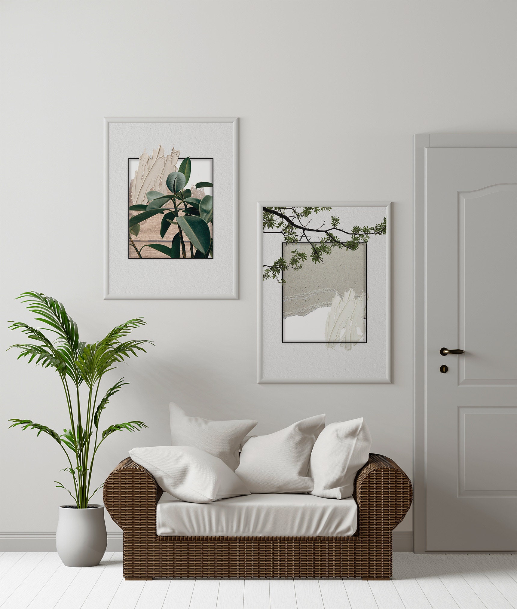 Floral Poster A3 | Fikus Plakat | Ficus Leaves | Three Posters | Urban ...