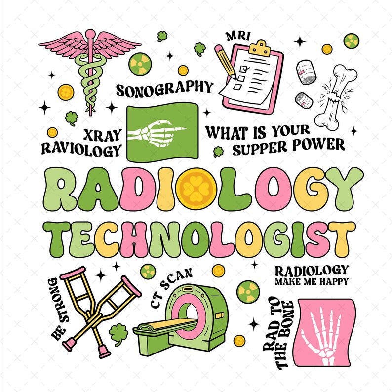 Radiate Love Radiology Png, Rad Tech St Patrick Day Png, St Patrick Day ...