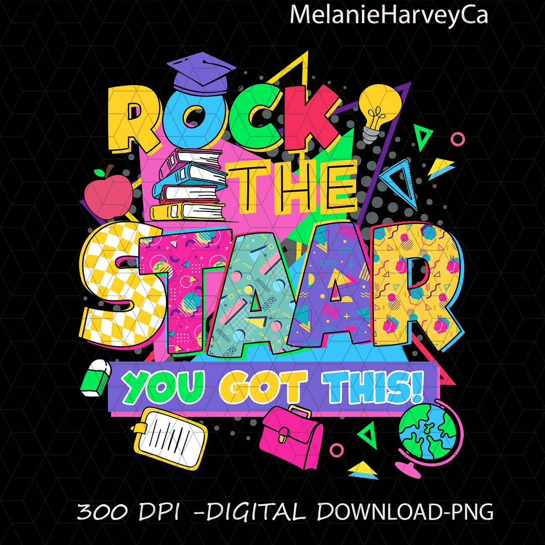 Rock the Staar You Got This Test Day Png, Test Day Teacher Coquette Png ...