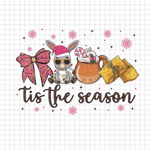 Mexican Christmas Png, Coquette Christmas Tis the Season Png, Pan Dulce ...