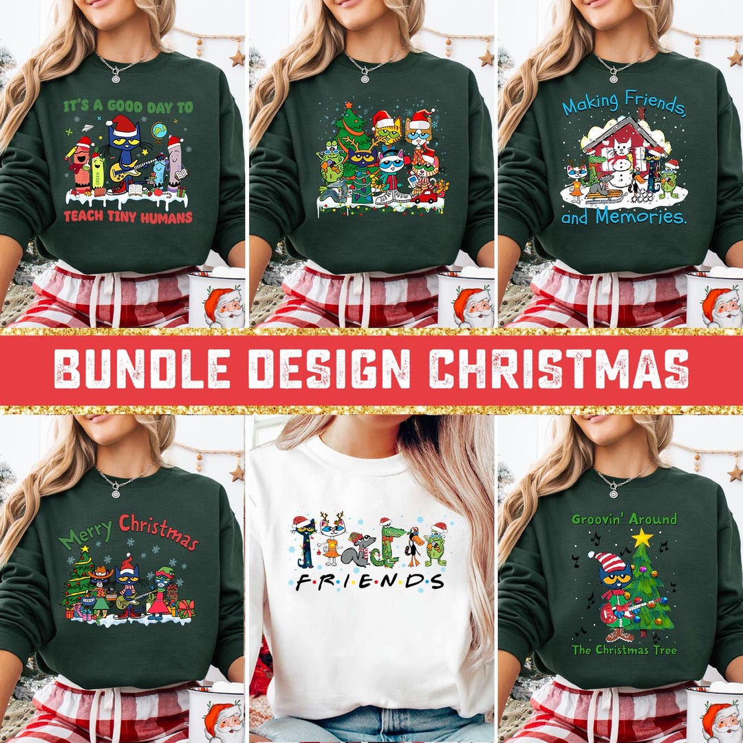 Pete the Cat Png Bundle, I Still Read Children Books Christmas Png ...