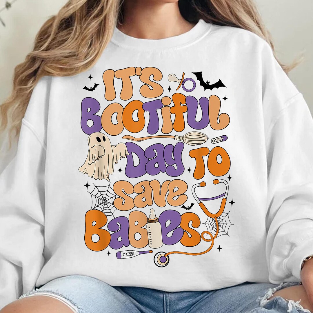 It's A Bootiful Day in the Laborhood Png, Delivery Nurse Png, Bootiful ...