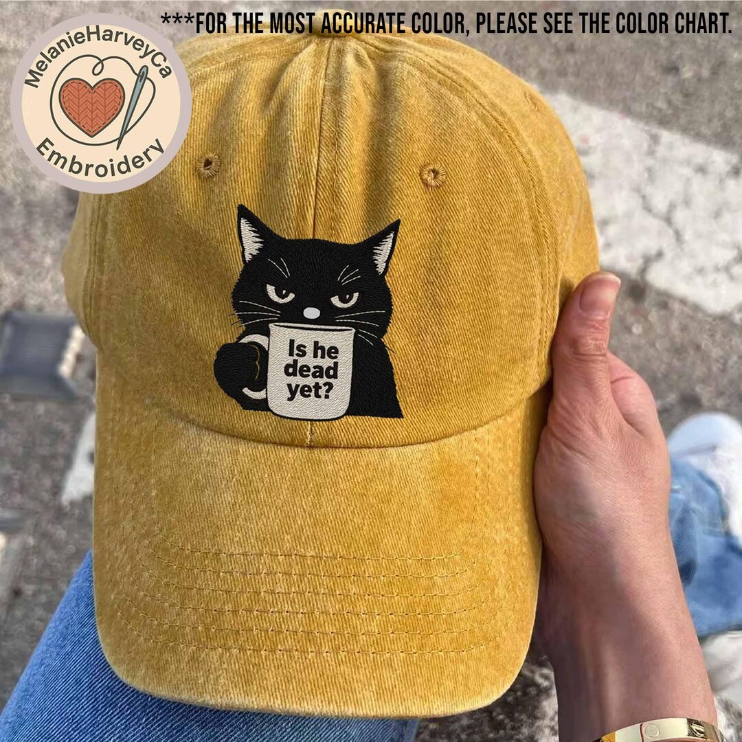 Anti Trump Embroidered Cap, is He Dead Yet, Anti Trump Gifts, Not ...