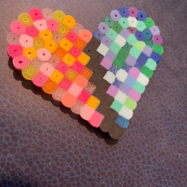Heart Perler - Etsy