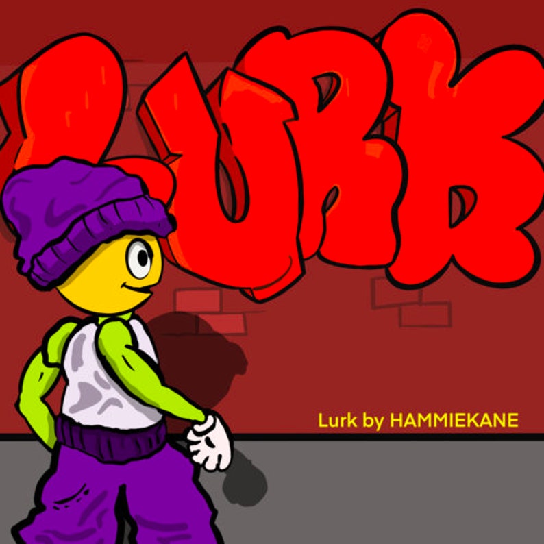 Animated LURK Emote for Twitch - Etsy