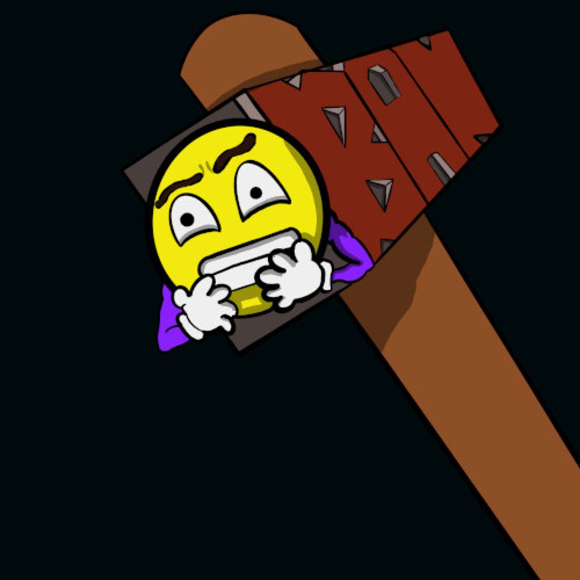 FUNNY BAN EMOTE Animated Hammer Emote for Twitch Discord and More !! - Etsy